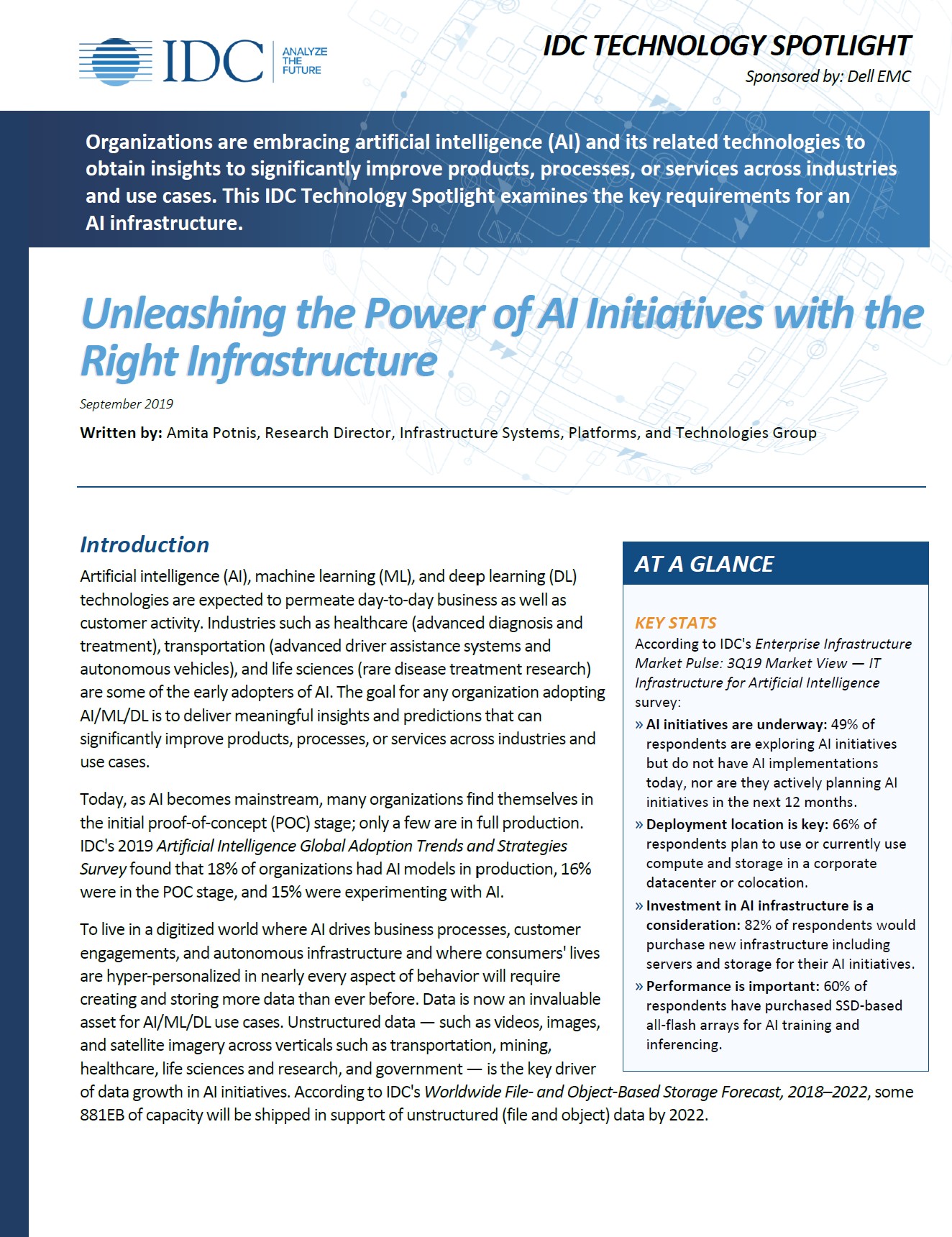 Unleashing the Power of AI Initiatives with the Right Infrastructure ...